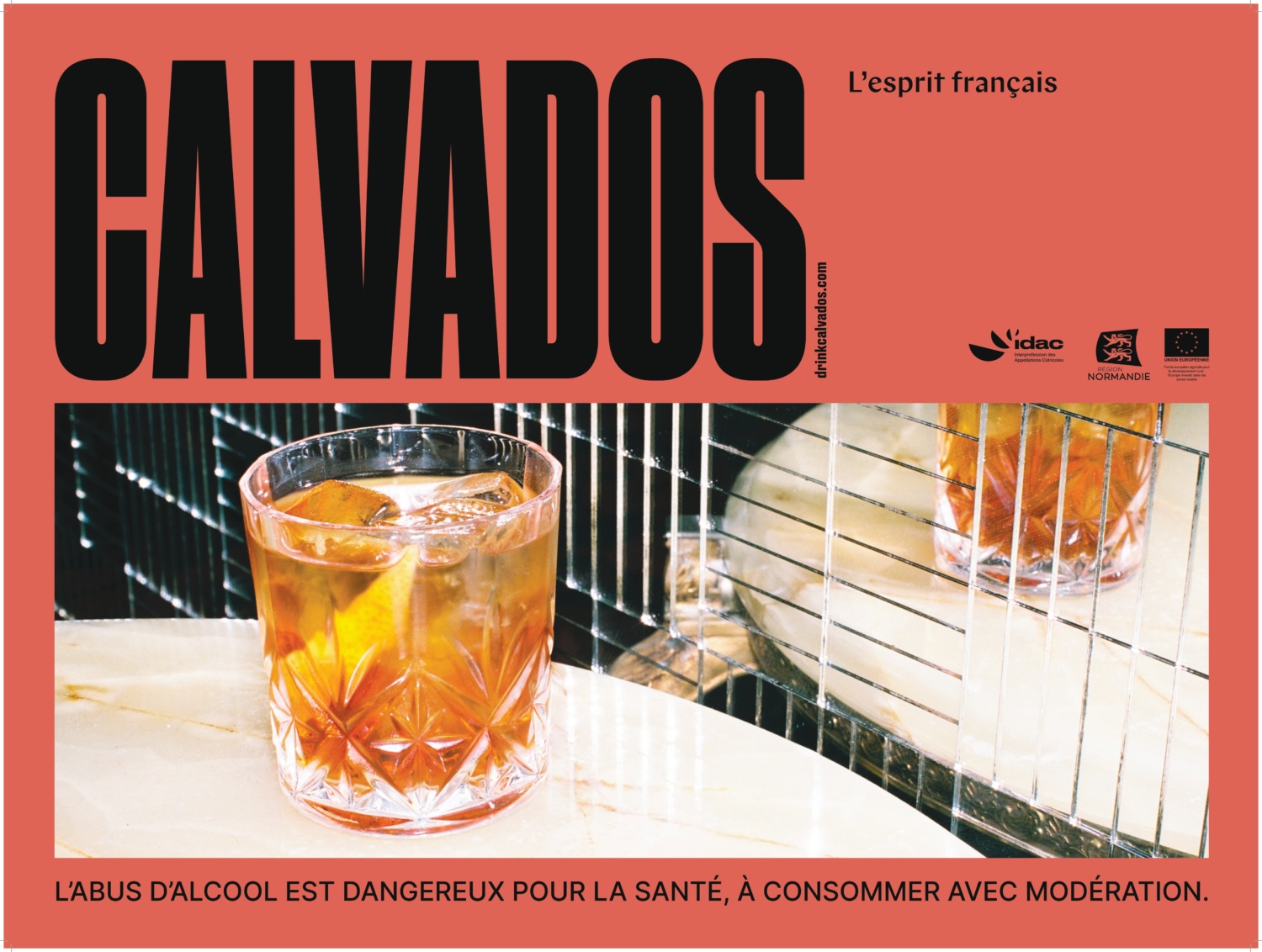 Le Calvados s'affiche en Normandie - Calvados France